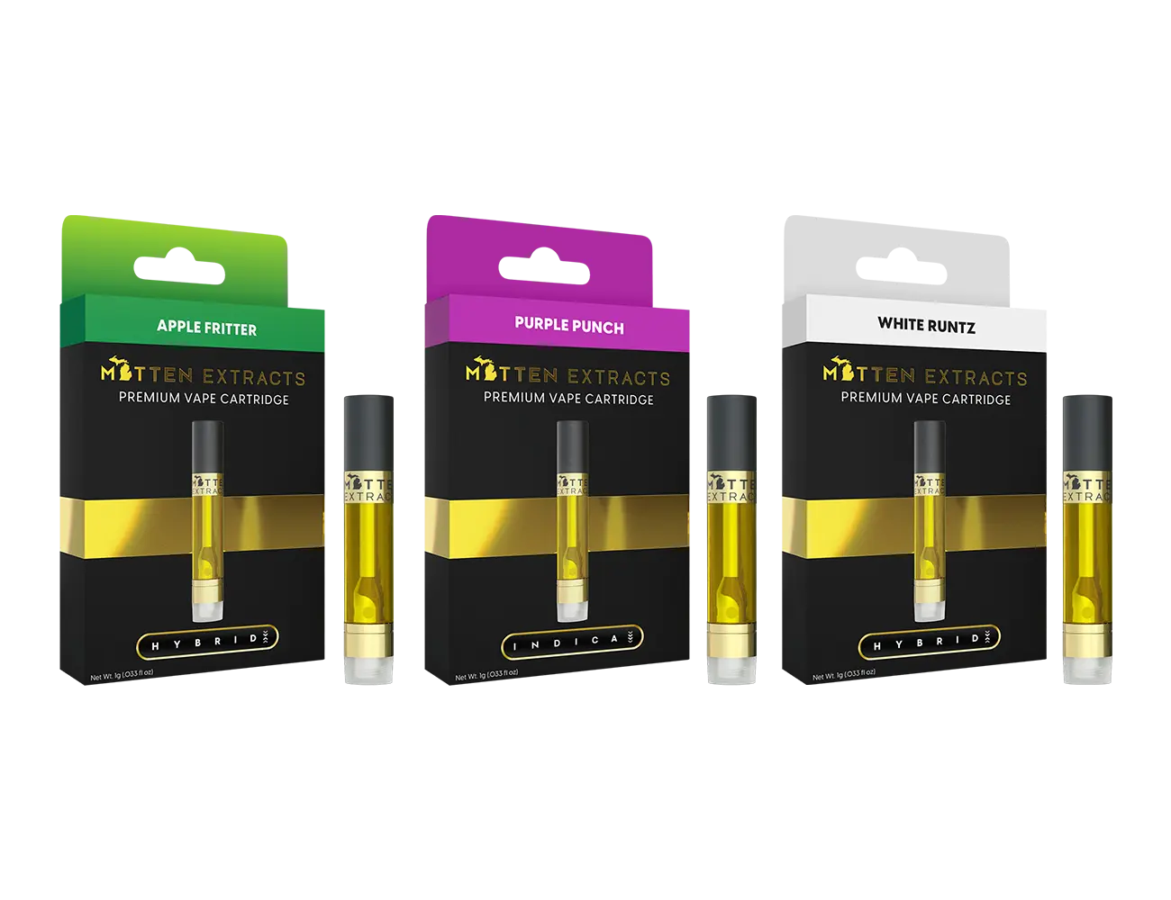 Premium Vape Cartridges – Pure, Potent & Flavorful & Mitten Extracts