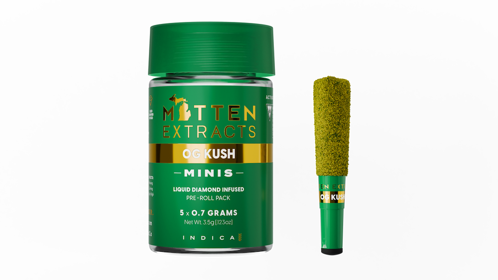 OG Kush Premium Infused Pre-Roll Minis & Mitten Extracts