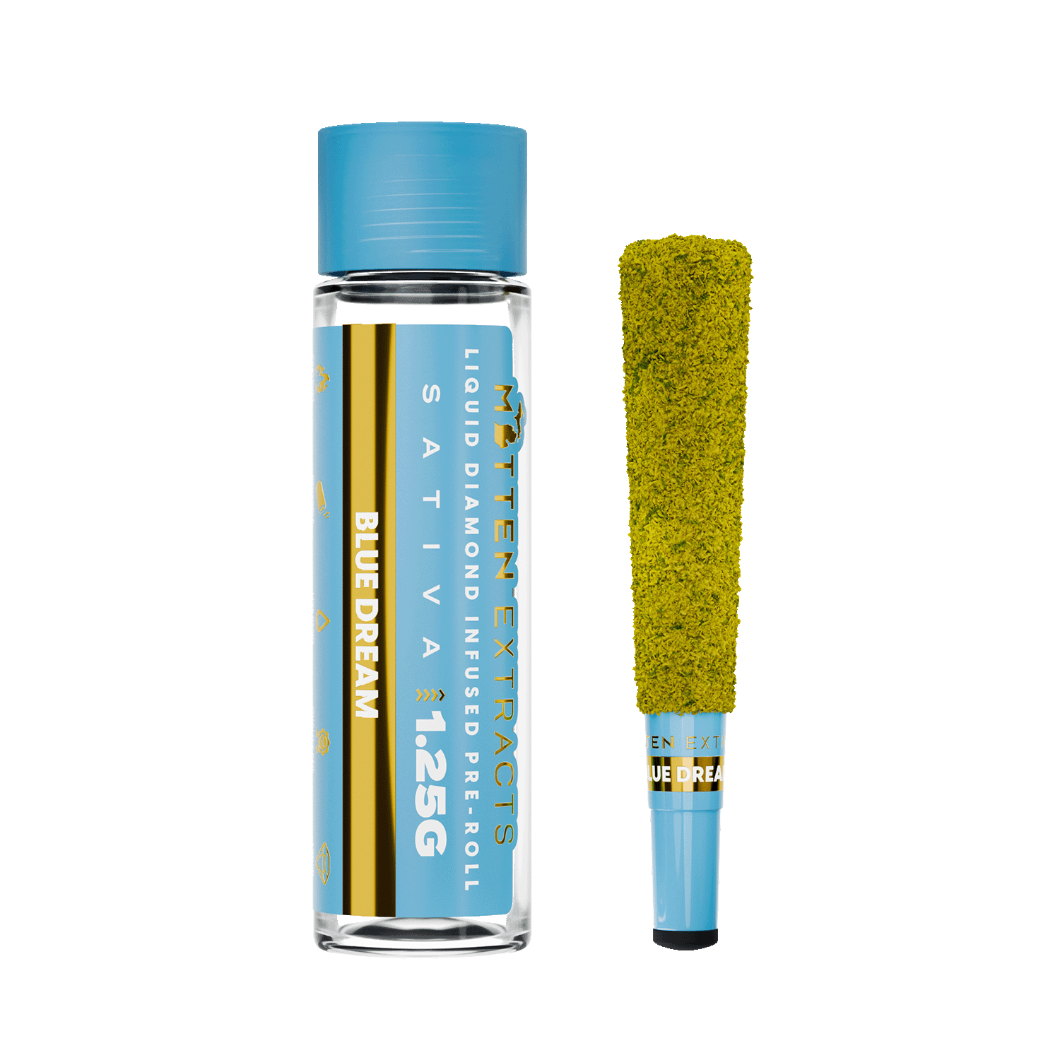 Blue Dream Premium Infused Pre-Roll & Mitten Extracts